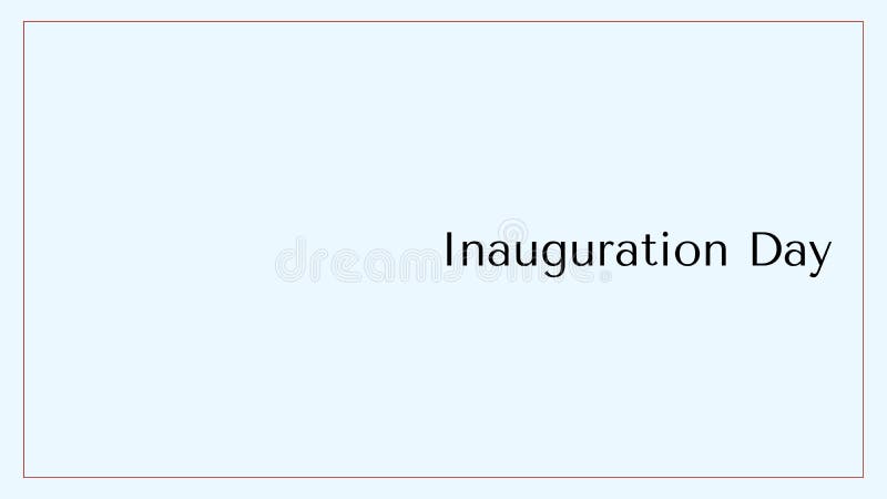 Happy Inauguration Day Black Slide Stock Illustration - Illustration of ...