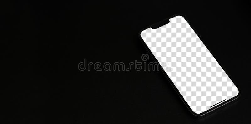 Mockup of Iphone 15 Ultra or Pro Max Set Transparent Stock Photo ...