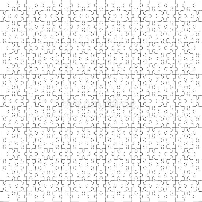 Mockup Jigsaw Puzzle Size 10x10 for Overlapping Puzzles Stock Vector ... Mockup Jigsaw Puzzle Size 10x10 for Overlapping Puzzles Stock Vector ...