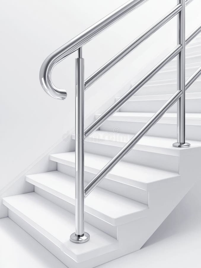 Mockup of a Modern Railing Poster, Featuring a Clean Layout and Ample ...