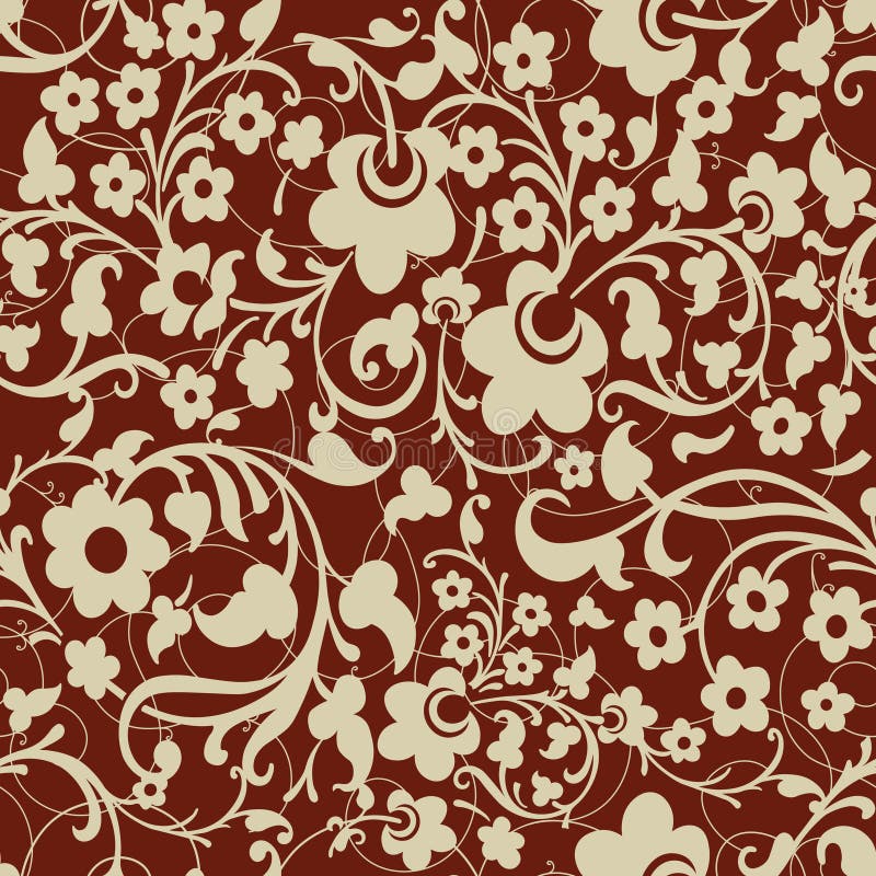 Mockup Seamless Pattern in Medieval Style Stock Vector - Illustration ...
