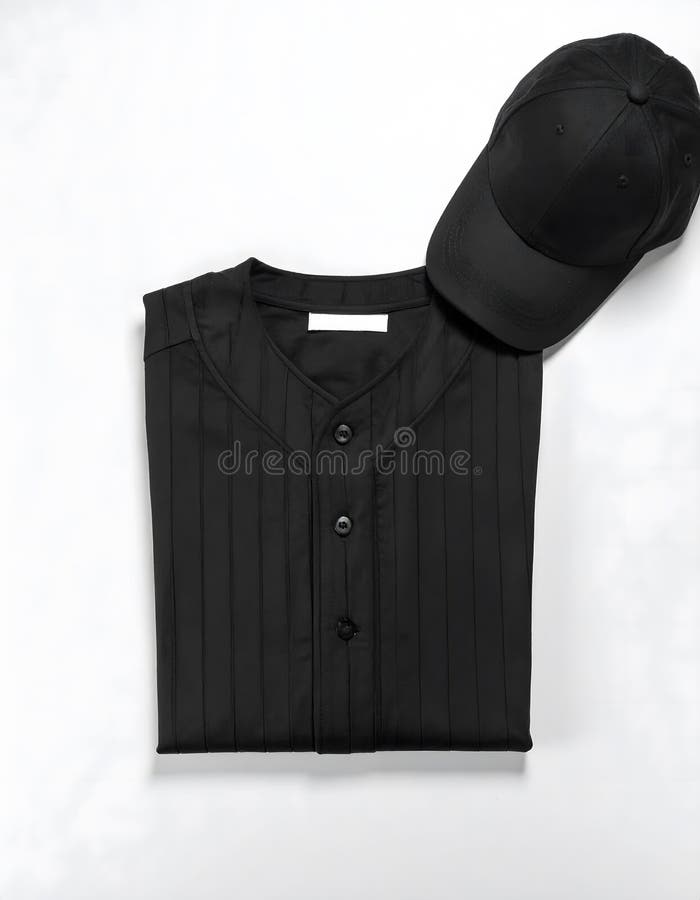 Baseball Jersey and Cap Set Stock Illustration - Illustration of ...