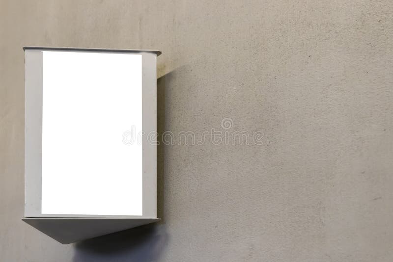 A Mockup of a Shop Sign in a Square Shape.Signboard for Logo ...