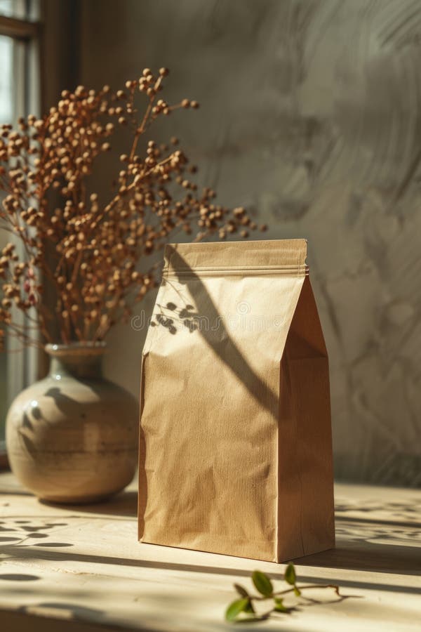 The Mockup Showcases Zero Waste Packaging with a Focus on Sustainable ...