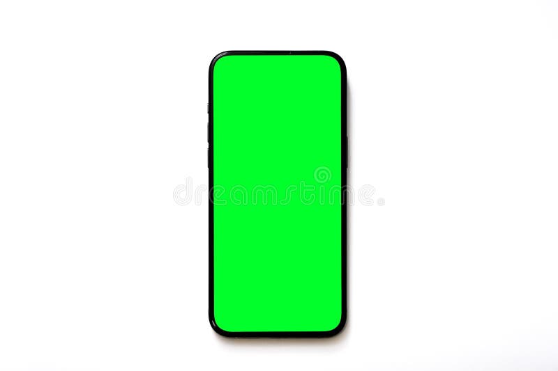 Mockup Smart Phone with Blank Screen and Modern Frameless Design ...