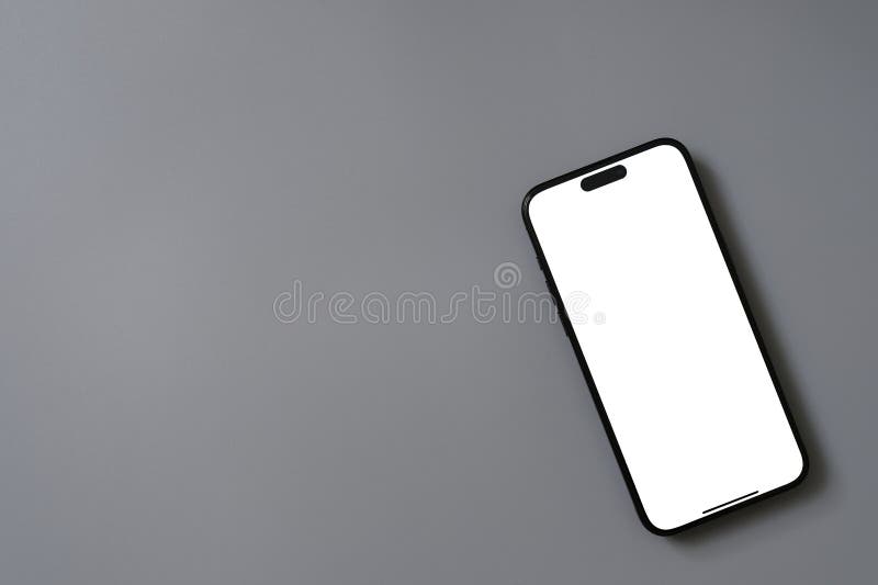 Mockup Smart Phone with Blank Screen Transparent and Clipping Path ...
