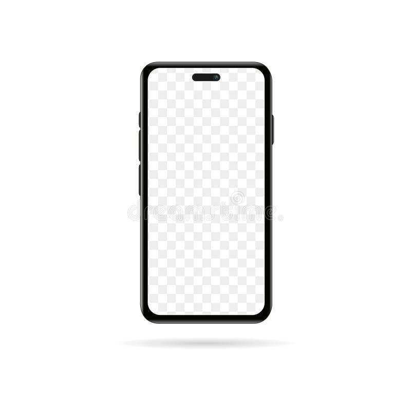 Mockup Smart Phone 16 Generation Vector and Screen Transparent and ...