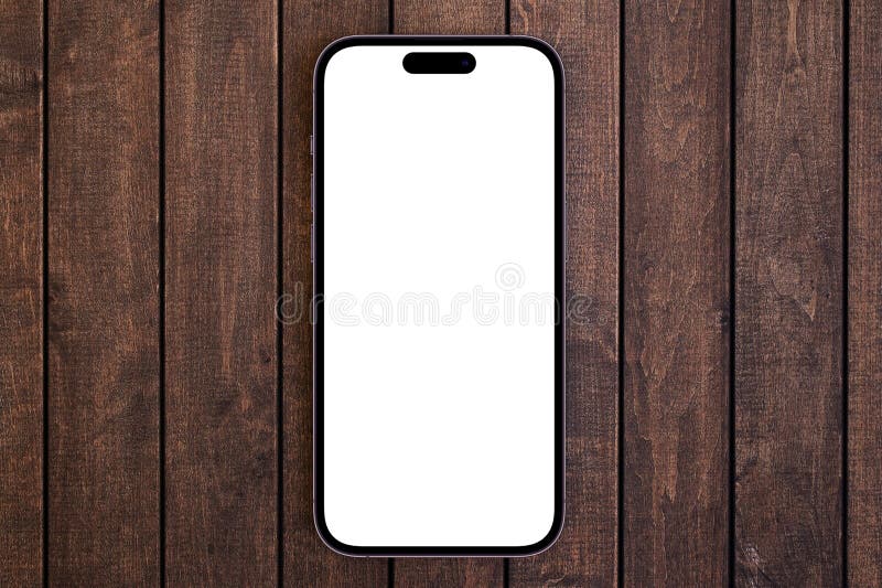 IPhone 12 Pro Max with Blank White Screen Stock Image - Image of iphone ...