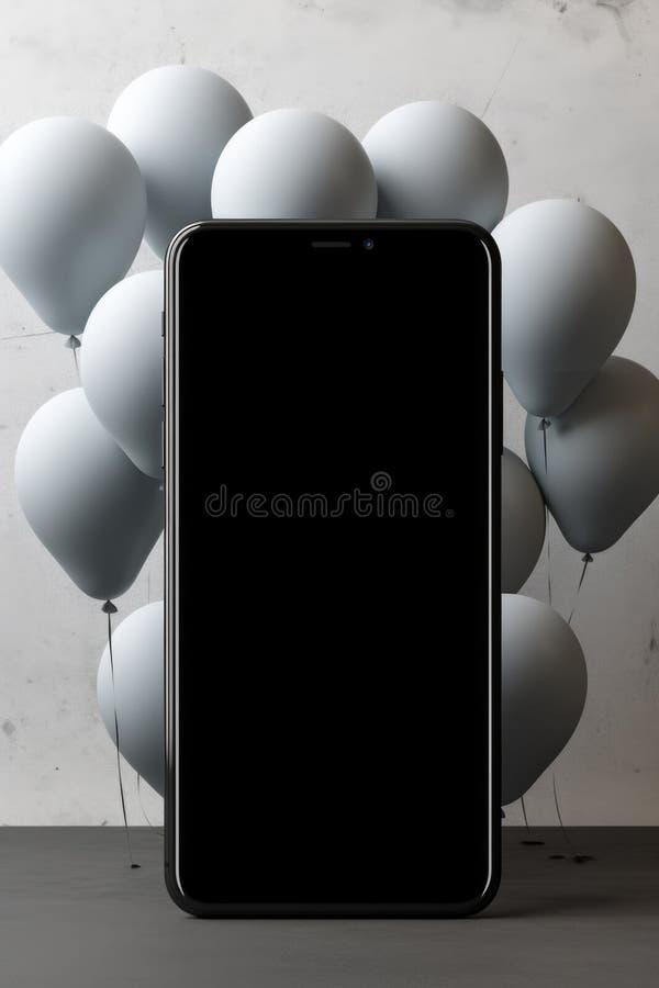 Mockup Tablet Pc, Mobile Phone and Blank Screen on White Wooden Table ...