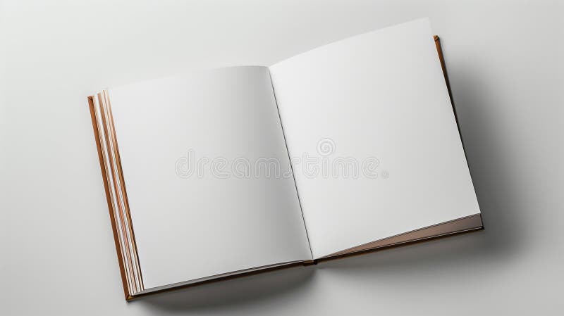 Blank Book Pages Template Stock Illustrations – 4,266 Blank Book Pages ...