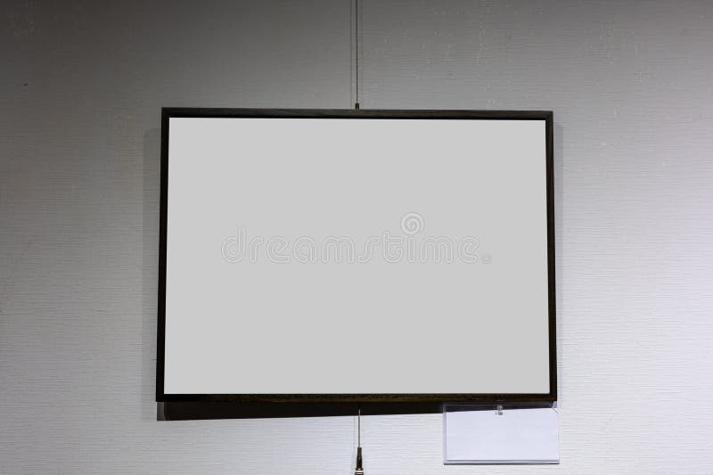 Mockup on the Wall with Space To Insert Your Text for Your Purposes ...