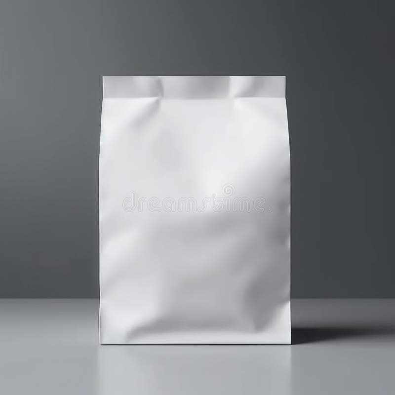 Stand-up Pouch Bags Isolated on White Background. AI Generated Stock ...