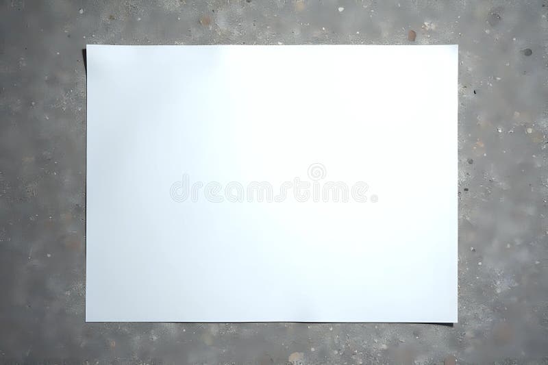 Mockup White Paper or White Sticker Poster Displayed on a Sidewalk Wall ...