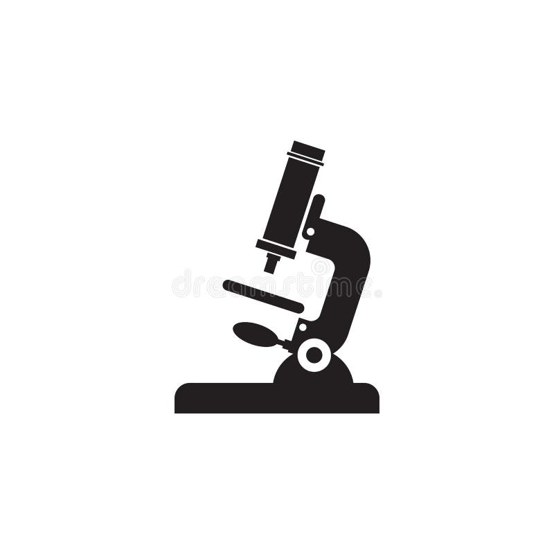 Symbole de microscope illustration de vecteur. Illustration du identité ...