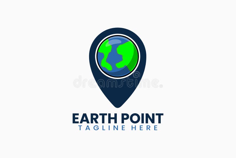 Modèle De Point D'ancrage Plat Moderne Illustration de Vecteur ...