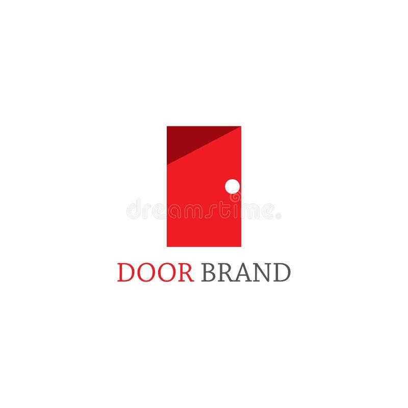 Logo de marque de porte illustration de vecteur. Illustration du ...