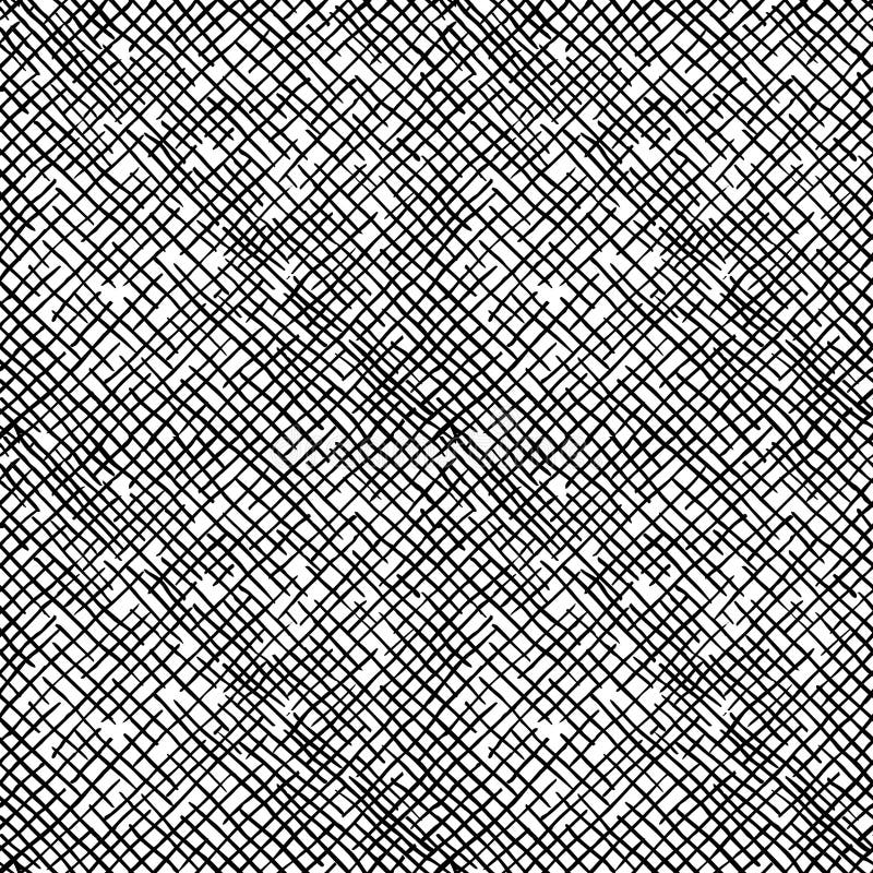 Modèle Simple De Texture Grunge De Hachure Approximative Illustration ...