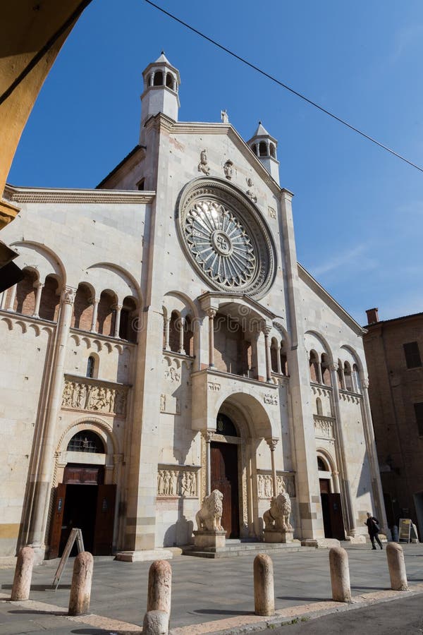 Cathédrale De Modène, Italie Image stock - Image du cathédrale ...