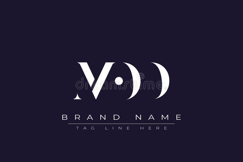 MOD Abstract Letter Logo Design Stock Vector - Illustration of design ...