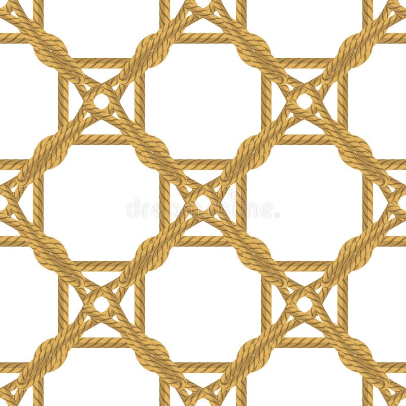 Seamless Rope Vector Macro Thread Texture Stock Illustrations, Vecteurs ...