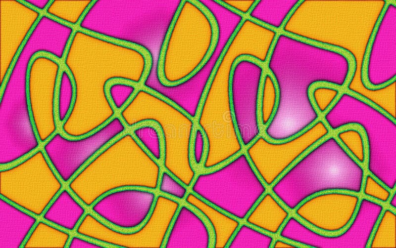 Funky Pop-art Seventies Background Stock Illustration - Illustration of ...