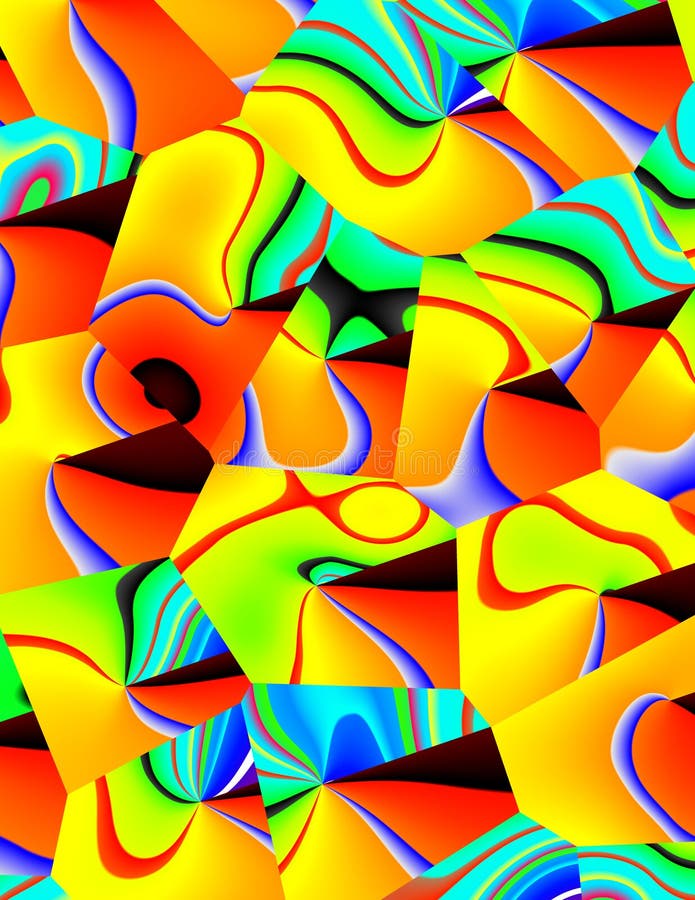 Mod Op Art stock illustration. Illustration of shapes - 5525260