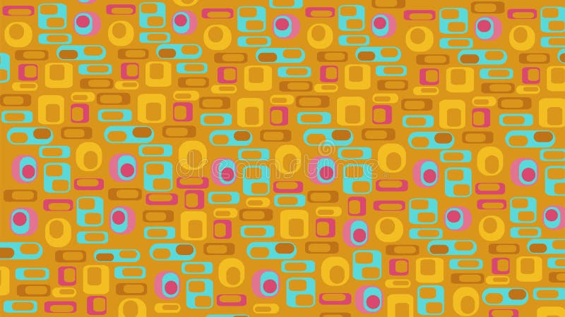 1960s Mod Wallpaper | Bright Retro Background Stock Vector ...