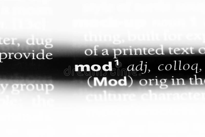 Mod stock photo. Image of printed, info, idea, dictionary - 126542106
