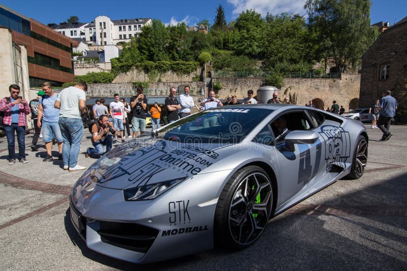 Modball Rally in Luxembourg Editorial Stock Image - Image of modball ...