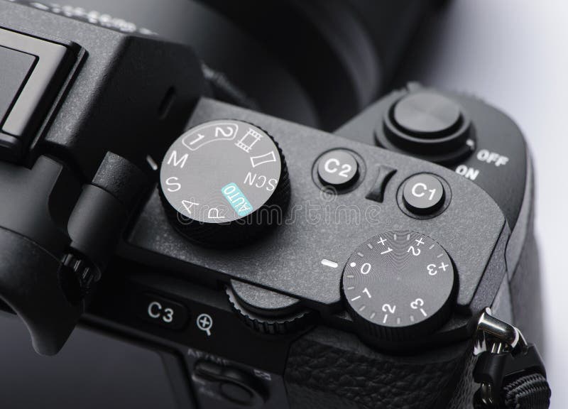Mode Dial, Exposure Control Dial and Shutter Button on Mirrorless ...