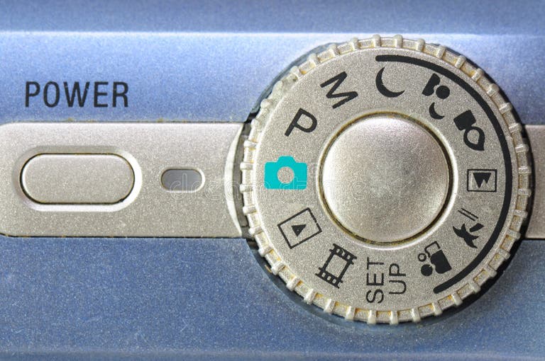 Mode Dial Knob stock photo. Image of macro, fine, micro - 17694834