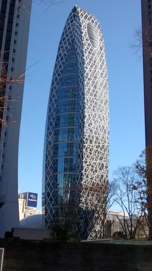 Mode Gakuen Coccoon Tower editorial stock image. Image of modern - 99181539