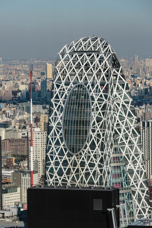 Cocoon Tower Called Tokyo Mode Gakuen - Famous Building in the City ...