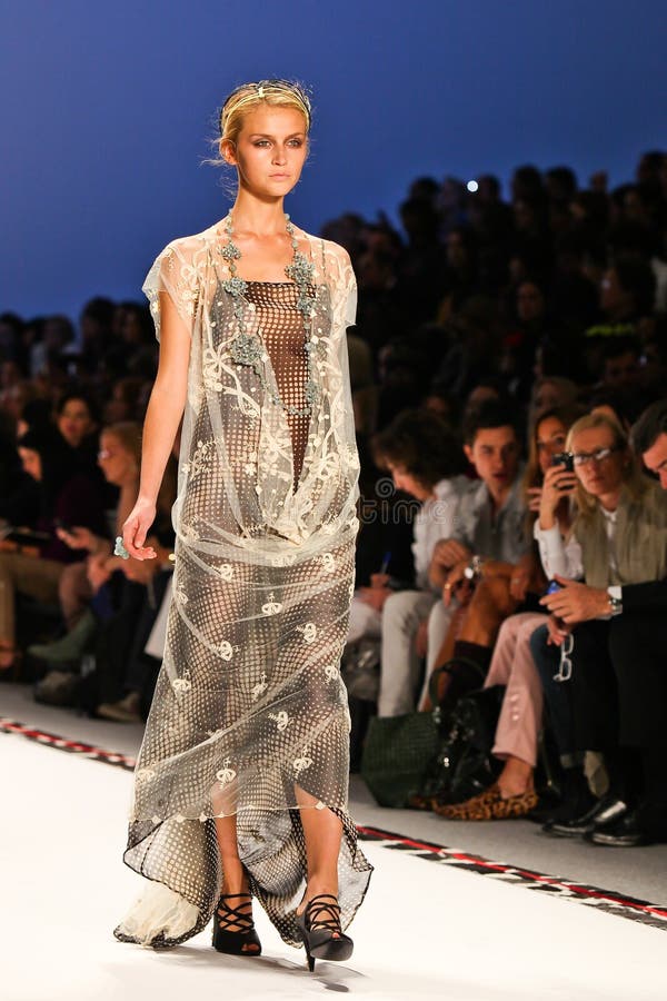 Japanese Model on Runway editorial photo. Image of model - 18091301