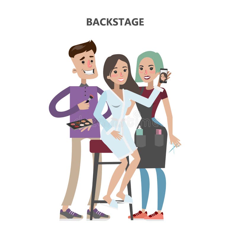 Backstage Collection Stock Illustrations – 395 Backstage Collection ...