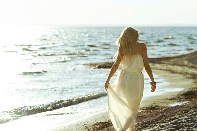 Model on the beach stock photo. Image of model, posing - 28898186