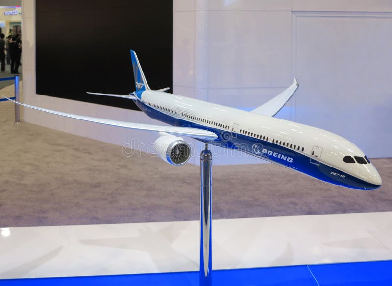 Model of BOEING 787-10 editorial image. Image of wing - 34287255