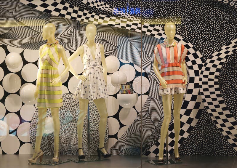 Model in Boutique stock image. Image of woman, show, swim - 30880941