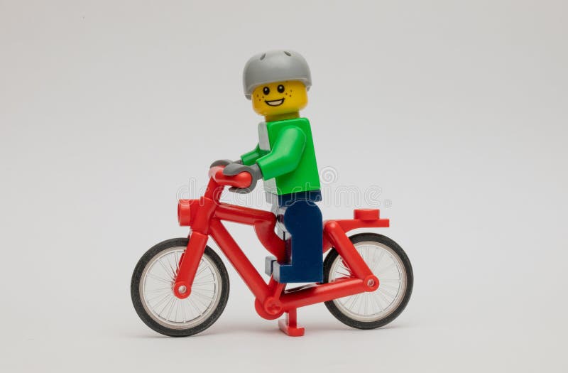 A Model of a Boy on a Bicycle Editorial Photography - Image of riding ...