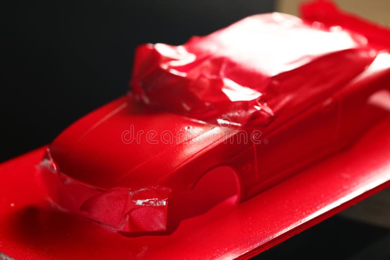 Model car scene. stock image. Image of masking, idea - 153352777