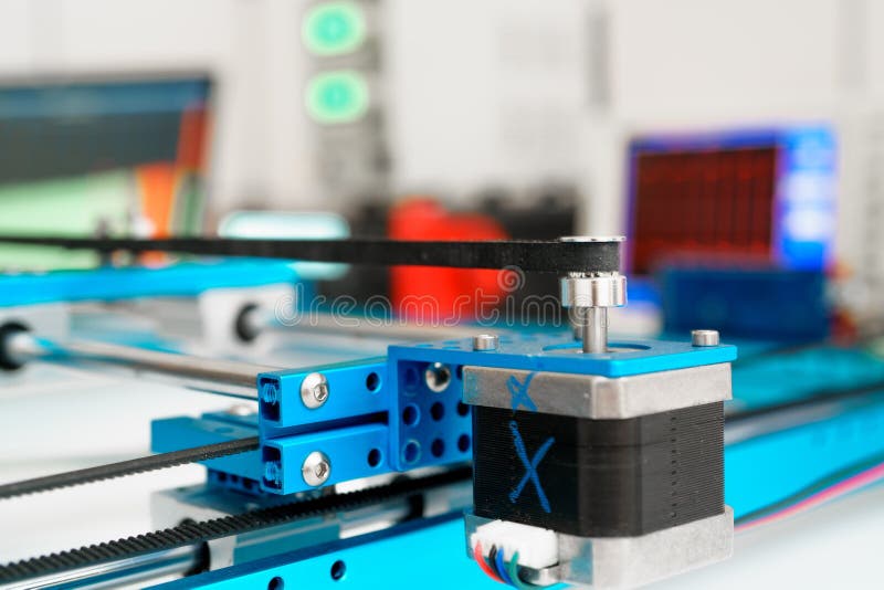 Model of a CNÐ¡ Robot in an Industrial Design Laboratory Stock Image ...