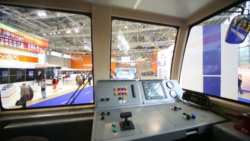 Model of Control Panel Subway Car at the Second Stock Video - Video of ...