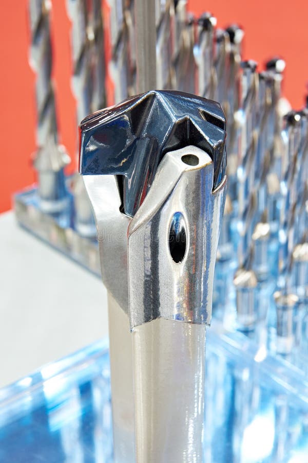 Model of Cutting Attachment for Drill Milling Cutter Stock Photo ...