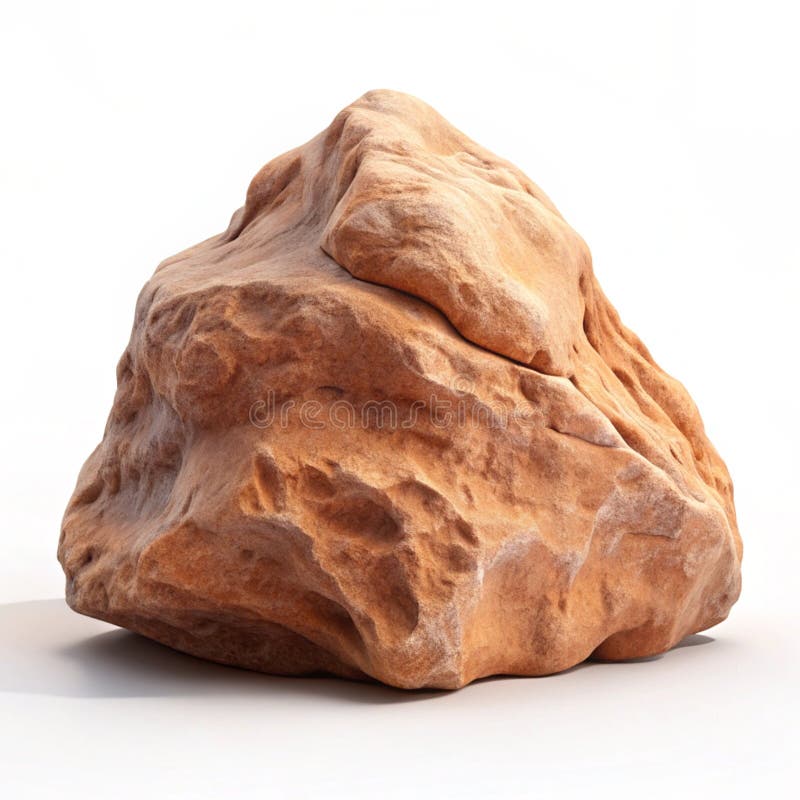 Model of desert rock stock illustration. Illustration of transparent ...