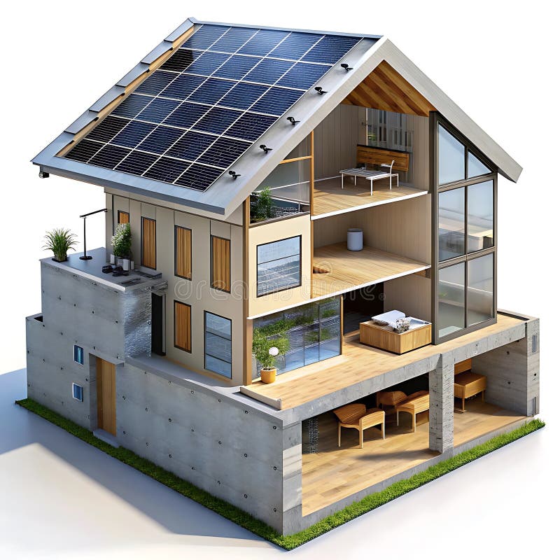 Model Duplex House Project with Swimming Pool Sustainability and Energy ...