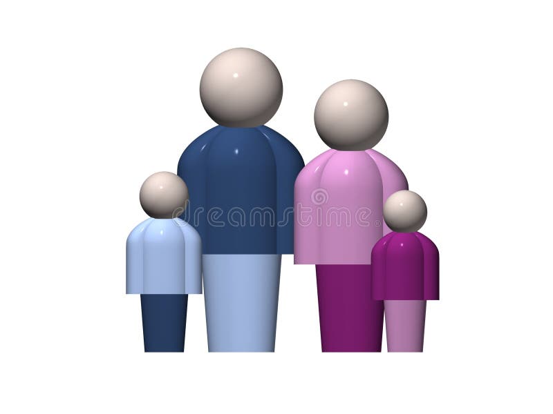 Model Family Picture. Image: 5285432