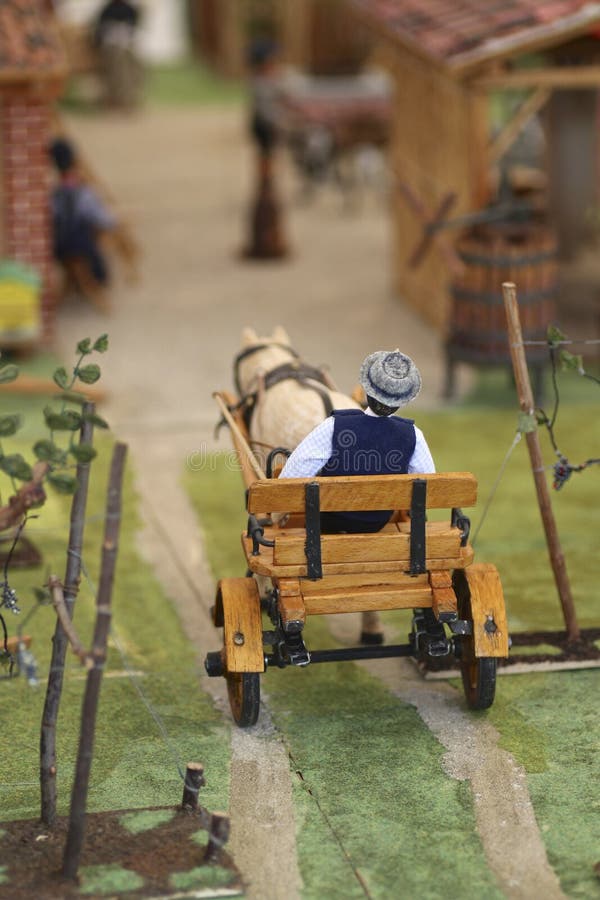 Model of a farm . detail stock image. Image of country - 33794531