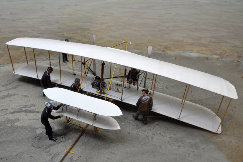 Model of First Airplane in Museum, NC, USA Editorial Image - Image of ...
