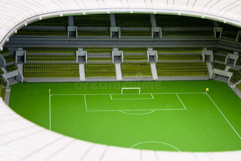 Model football stadium stock photo. Image of match, olympic - 41070656