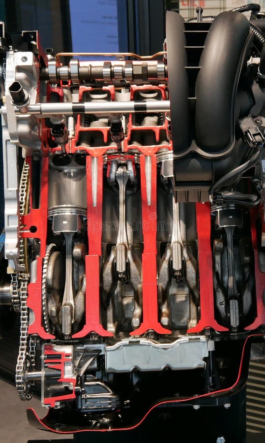 Model of a Four-stroke Gasoline Automobile Internal Combustion Engine ...